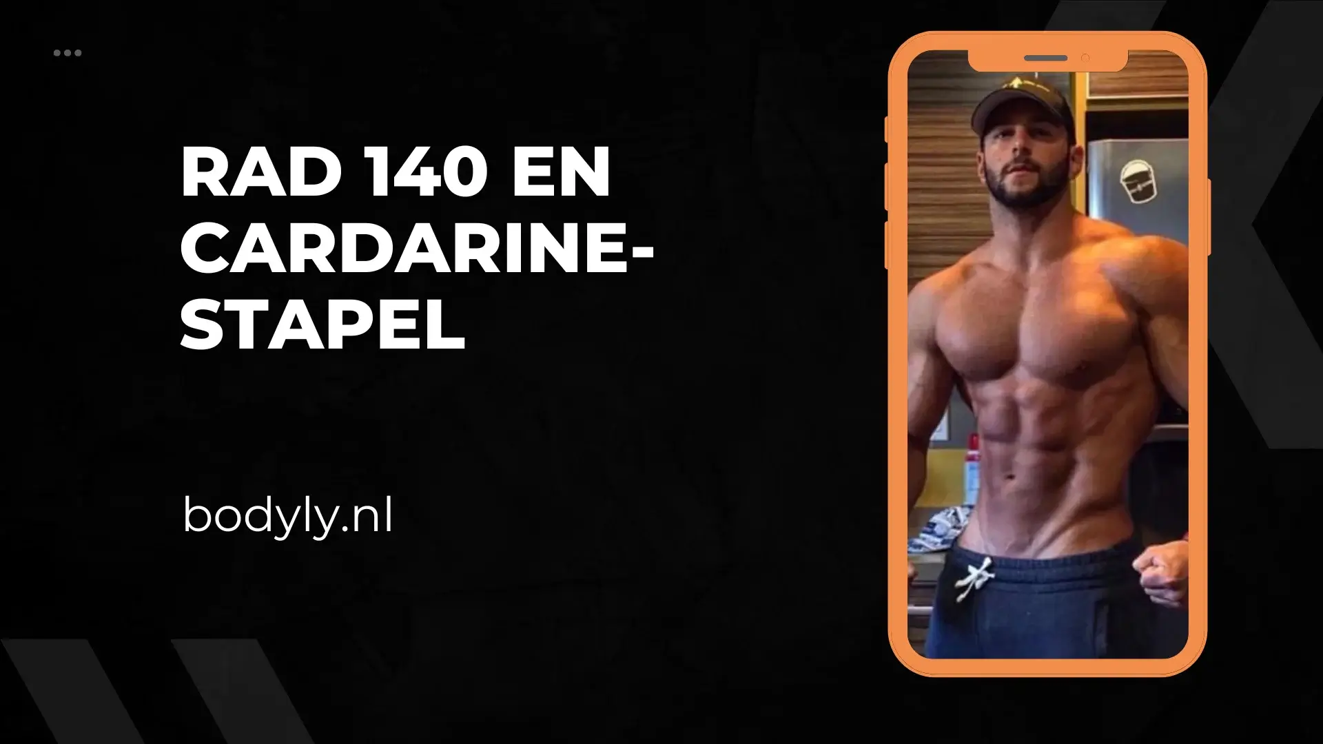 RAD 140 en Cardarine-stapel - Bodyly